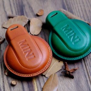 2024 Mini Cooper S Countryman Key Fob Cover, Leather Key Cover for Mini ...