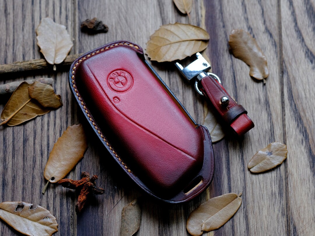 BMW Key Fob Cover BMW I7, Ix, EV, 7 Series ... Personalized Leather ...