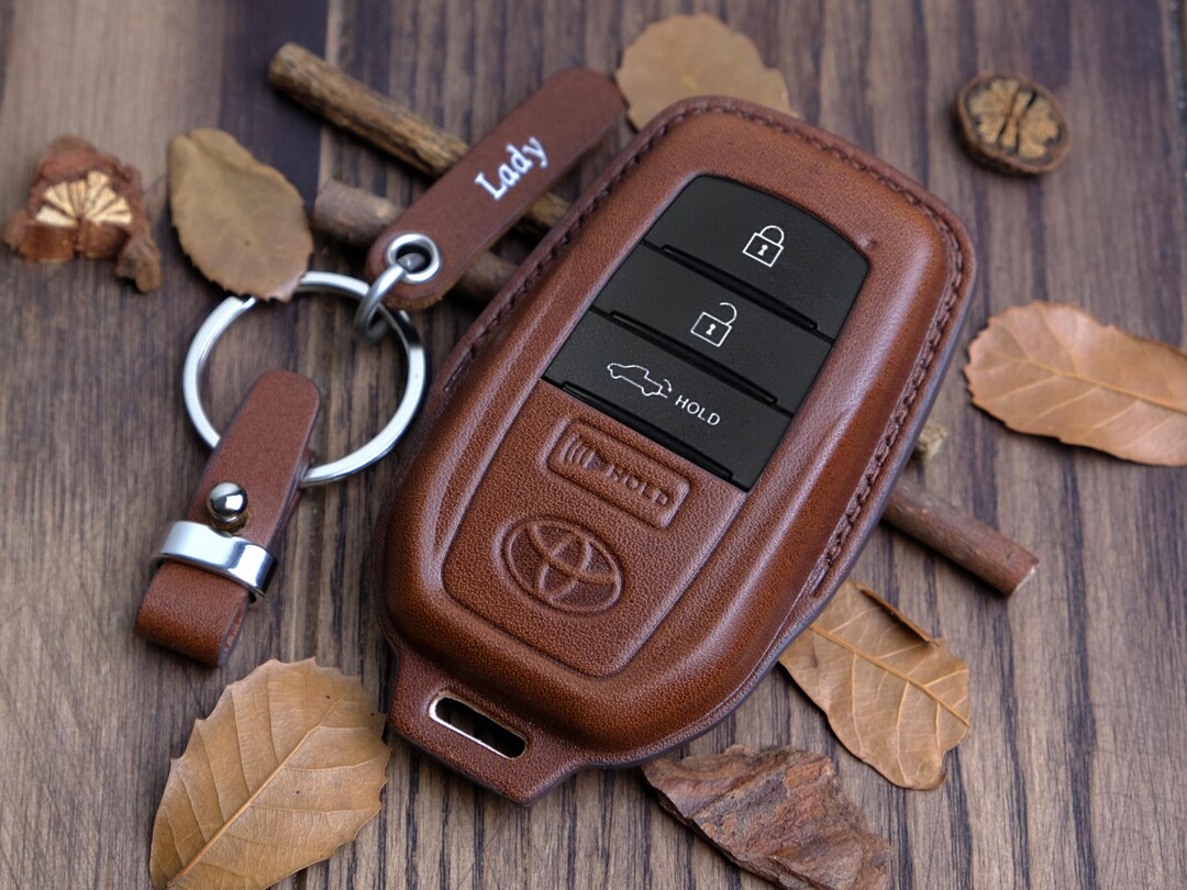 Toyota Tundra TRD SR Key Fob Cover, Custom Handmade Leather for Toyota ...