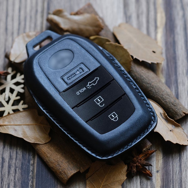 Leather Key Fob Cover Toyota Tundra - Etsy