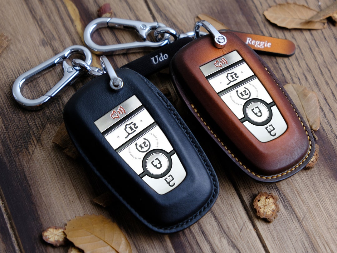 Personalized Leather Key Fob for Ford Bronco ( Patina Colors ...