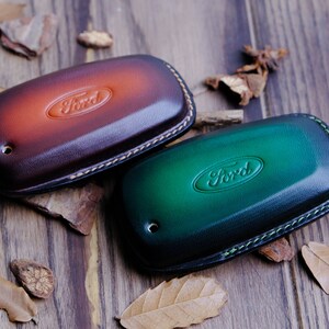 Ford Ranger Key Fob Cover, Personalized Handcraft Key Case for Ford ...