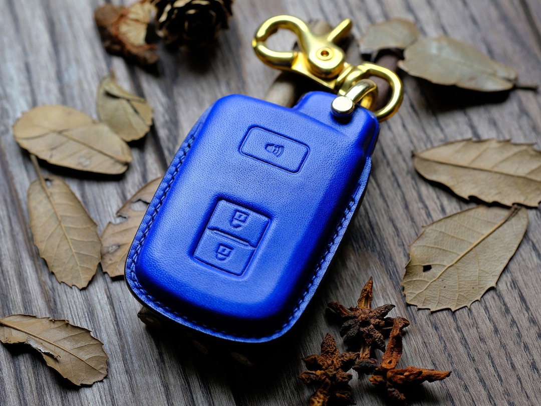 2 Types of Cover for Toyota Tacoma TRD Pro Leather Key Case for Keyless ...