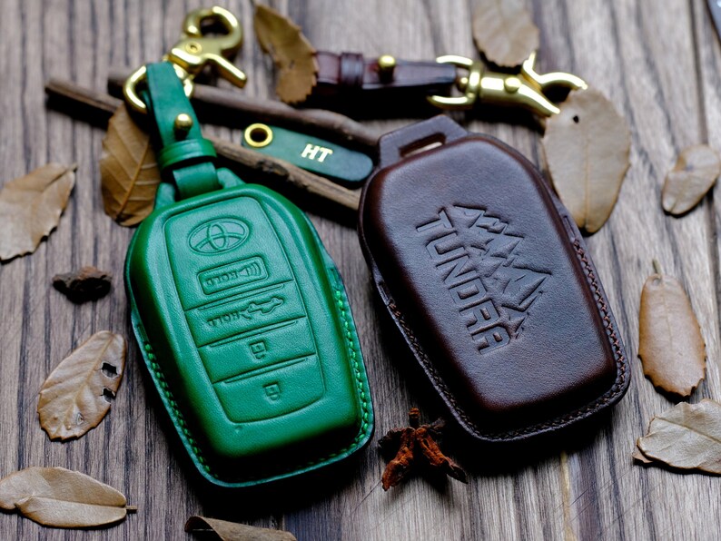 2022 2023 Toyota Tundra TRD Pro Key Fob Cover Leather - Etsy