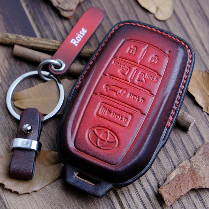 Wooden Toyota Keychain - Etsy