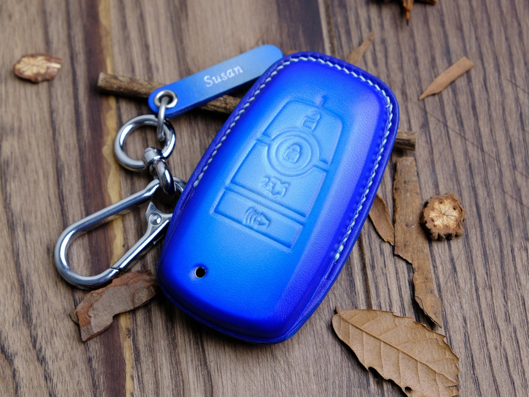Cover Ford Mustang Key Fob, Personalized Leather Protector Case for ...