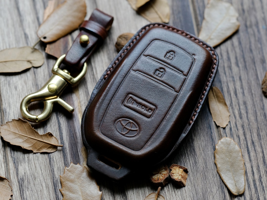 Toyota Land Cruiser Corolla Cross 2022 2023 Leather Key Case, Toyota ...
