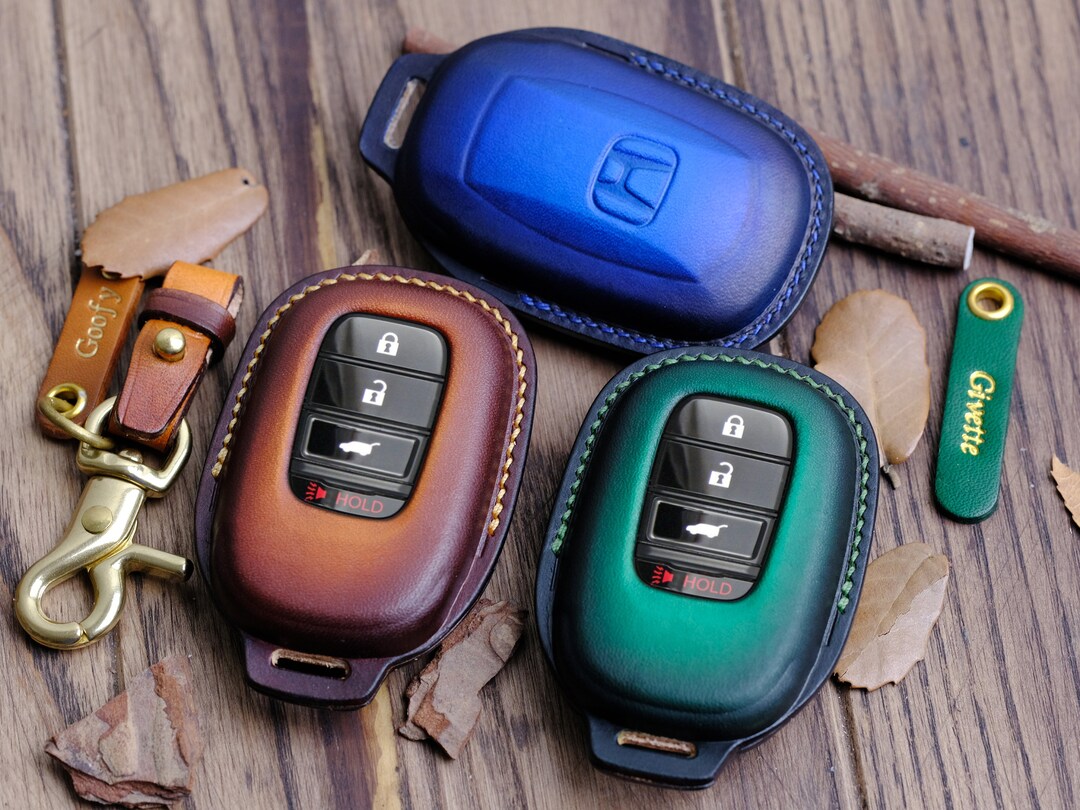 2024 2023 2022 Honda CR-V Key Cover, Leather Key Case for Honda Accord ...