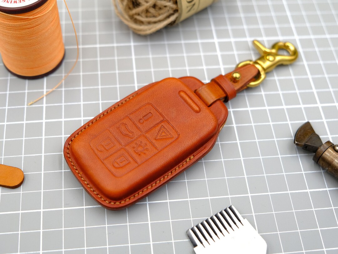 Volvo Key Fob Cover, Leather Key Case for Volvo, Volvo Key Case, Volvo ...