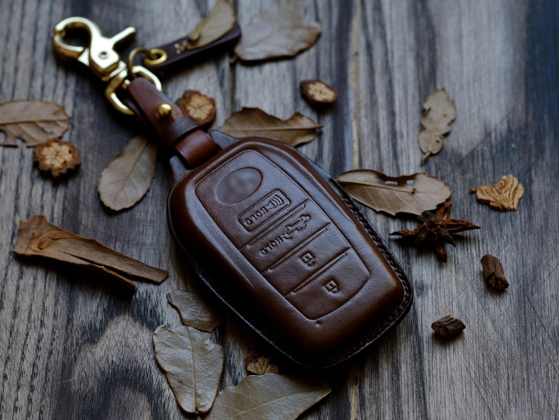 Custom Leather Key Case for Keyless Entry Key Fob Remotes - Etsy