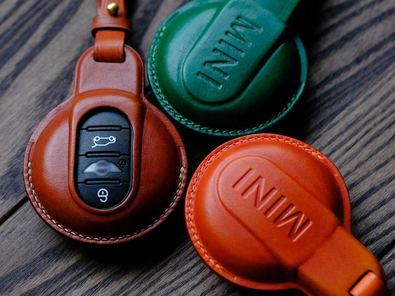 Personalized Leather Key Cover for Mini Cooper Countryman - Etsy