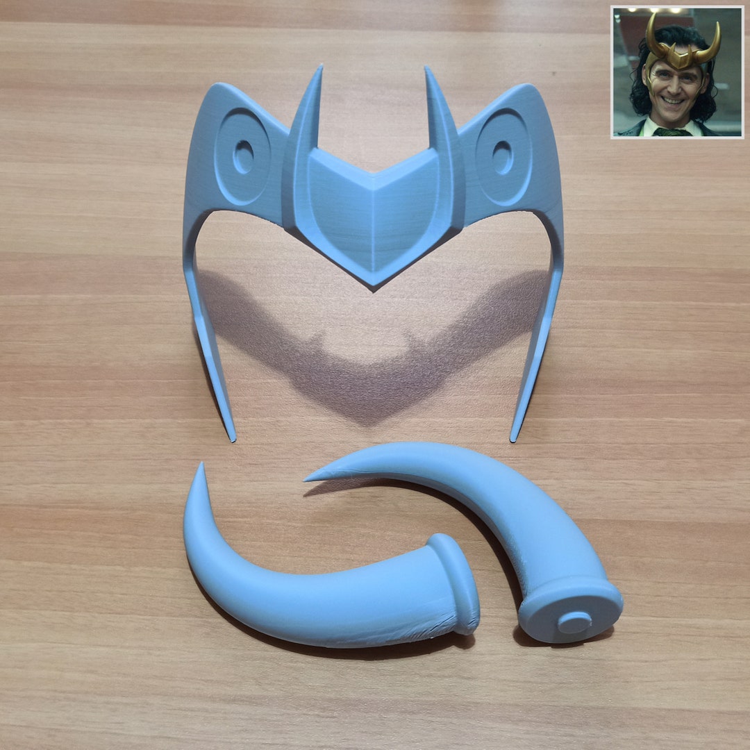 Loki Tiara Kit PLA 3D Print - Etsy