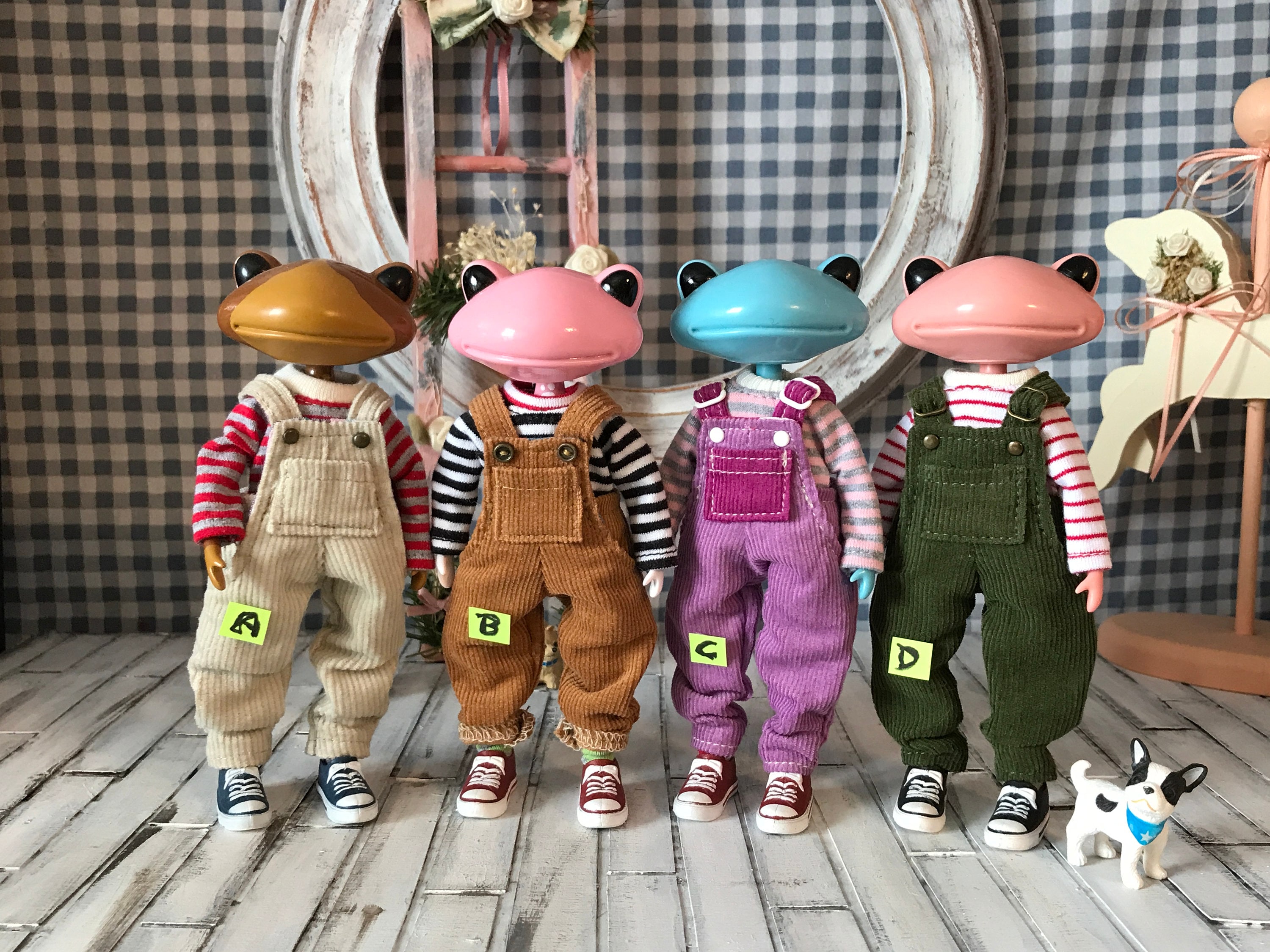 Wonder Frog Overalls and T-shirt Set - Etsy