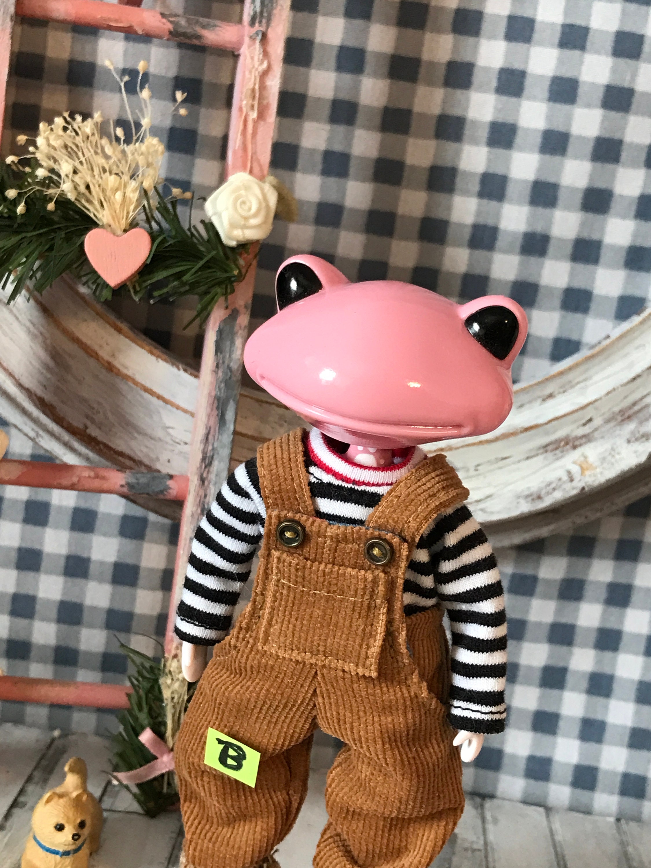 Wonder Frog Overalls and T-shirt Set - Etsy