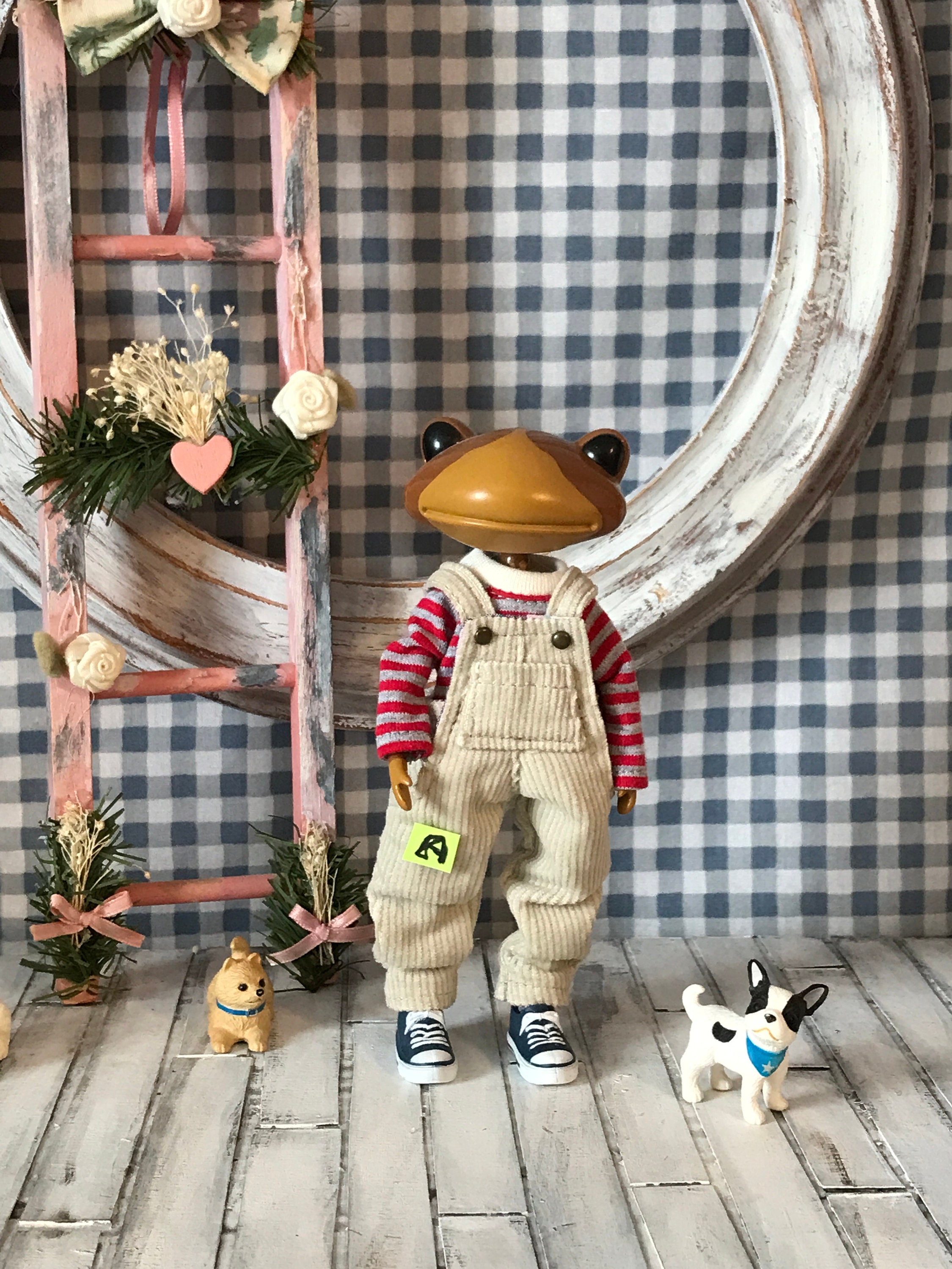 Wonder Frog Overalls and T-shirt Set - Etsy