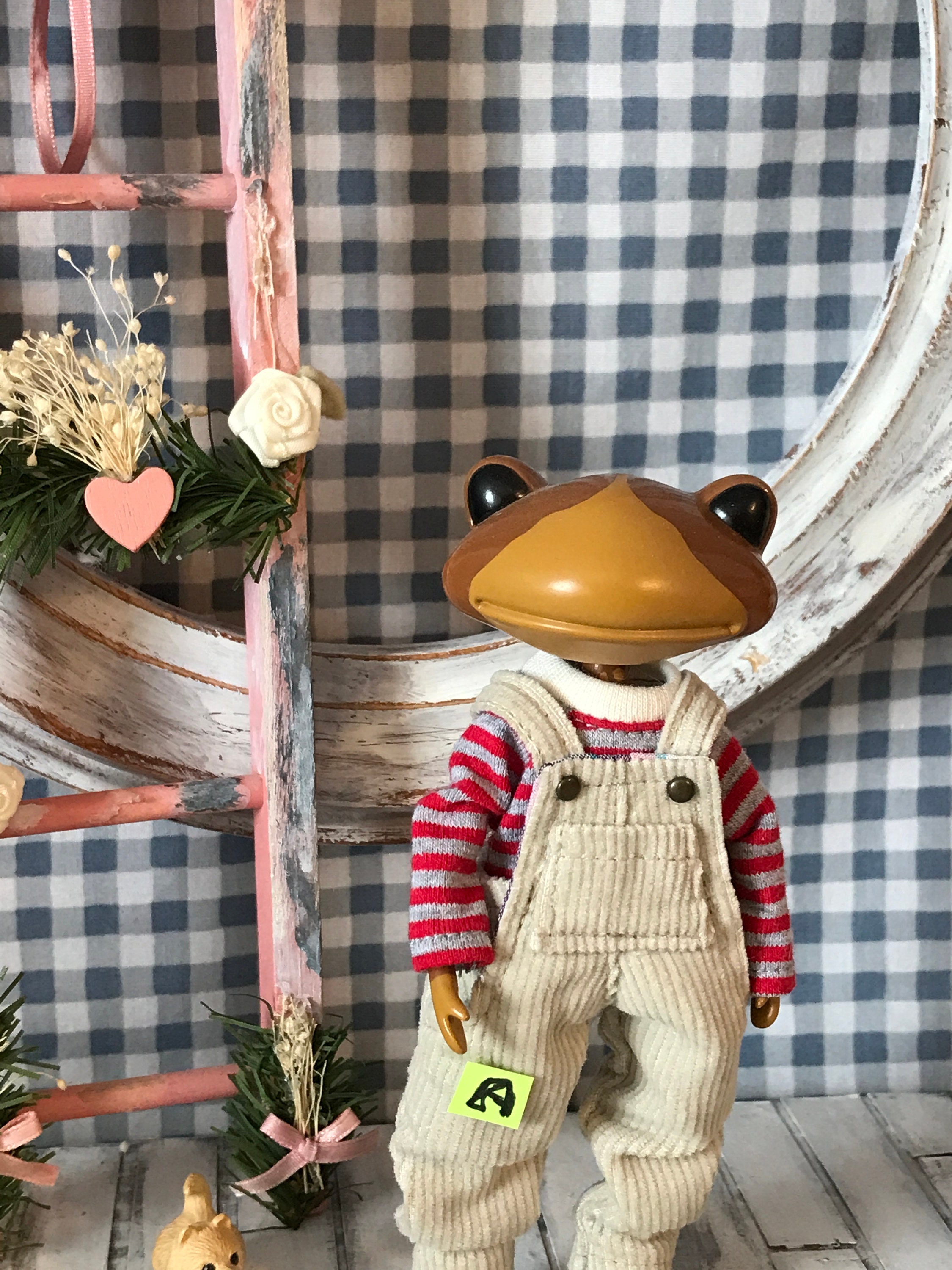 Wonder Frog Overalls and T-shirt Set - Etsy