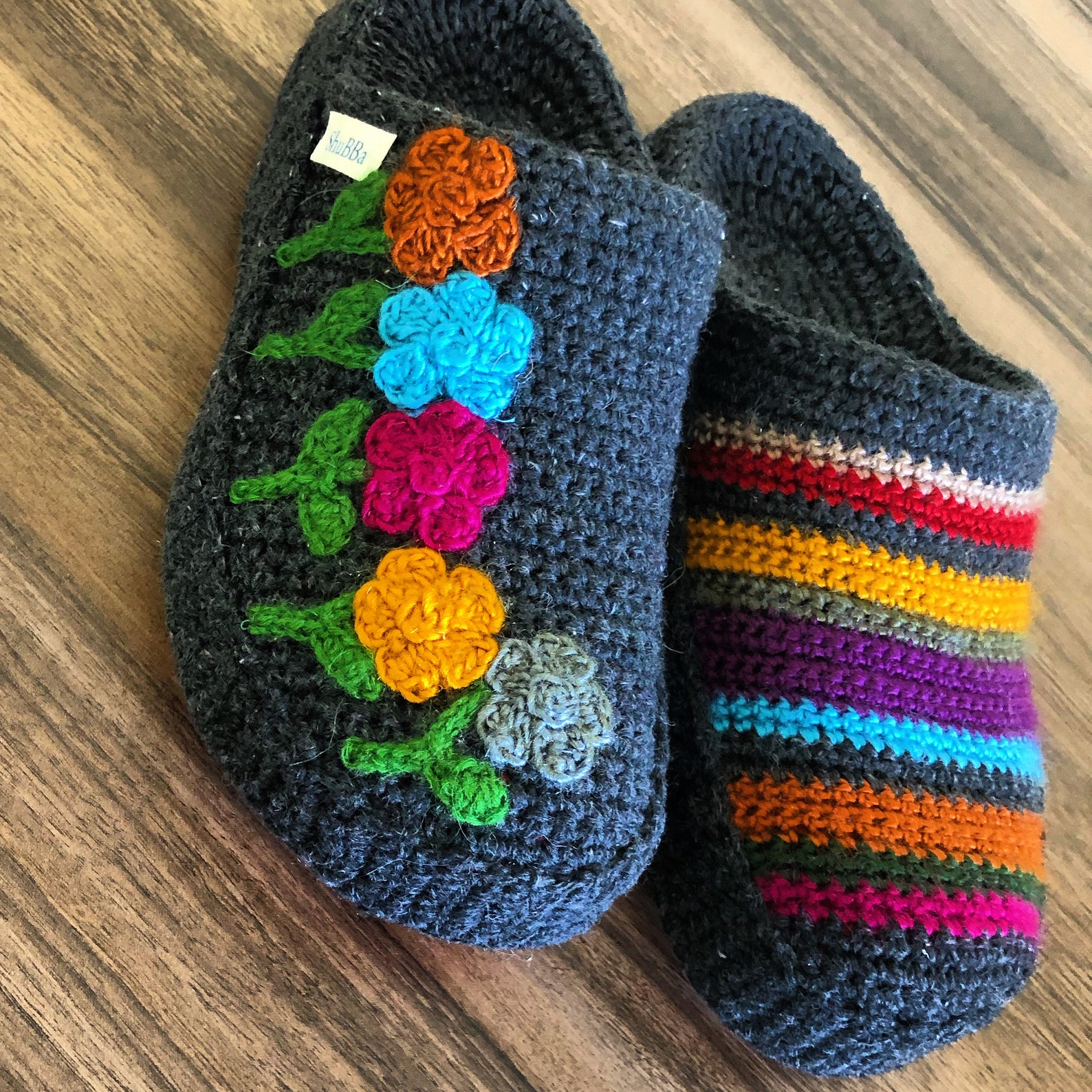 Handmade, Winter Slipper, Orthopedic, Wool Handmade House Slippers, the ...