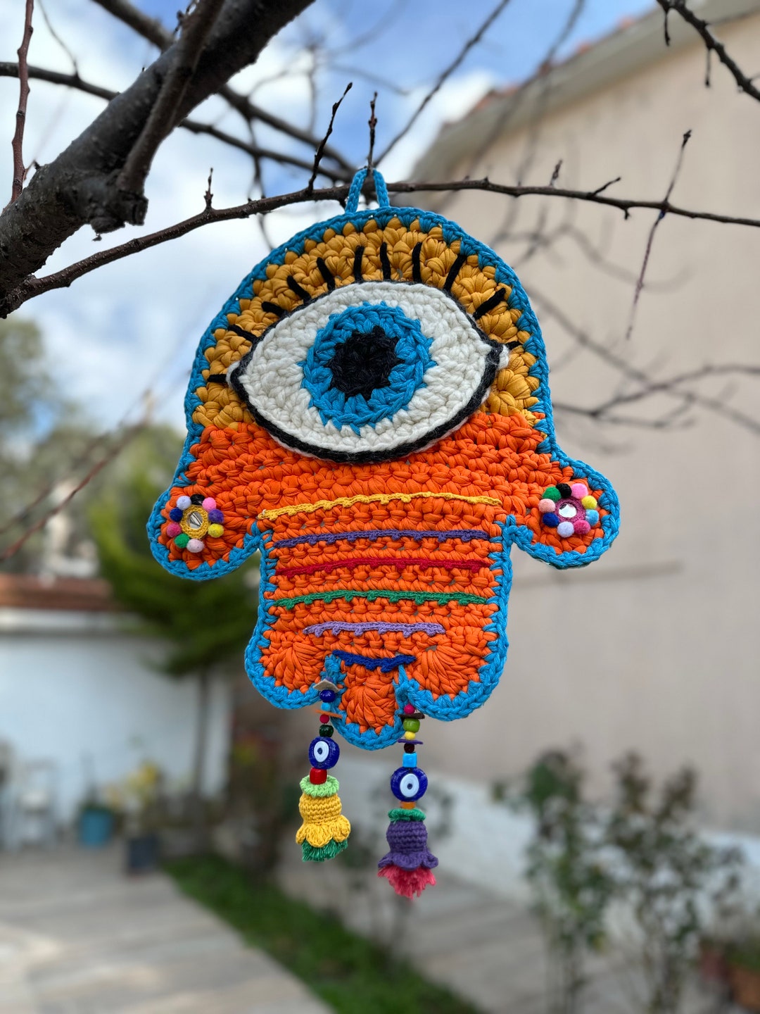The Original Design of Our Brand, Unique Handmade Hamsa Amulet and Wall ...