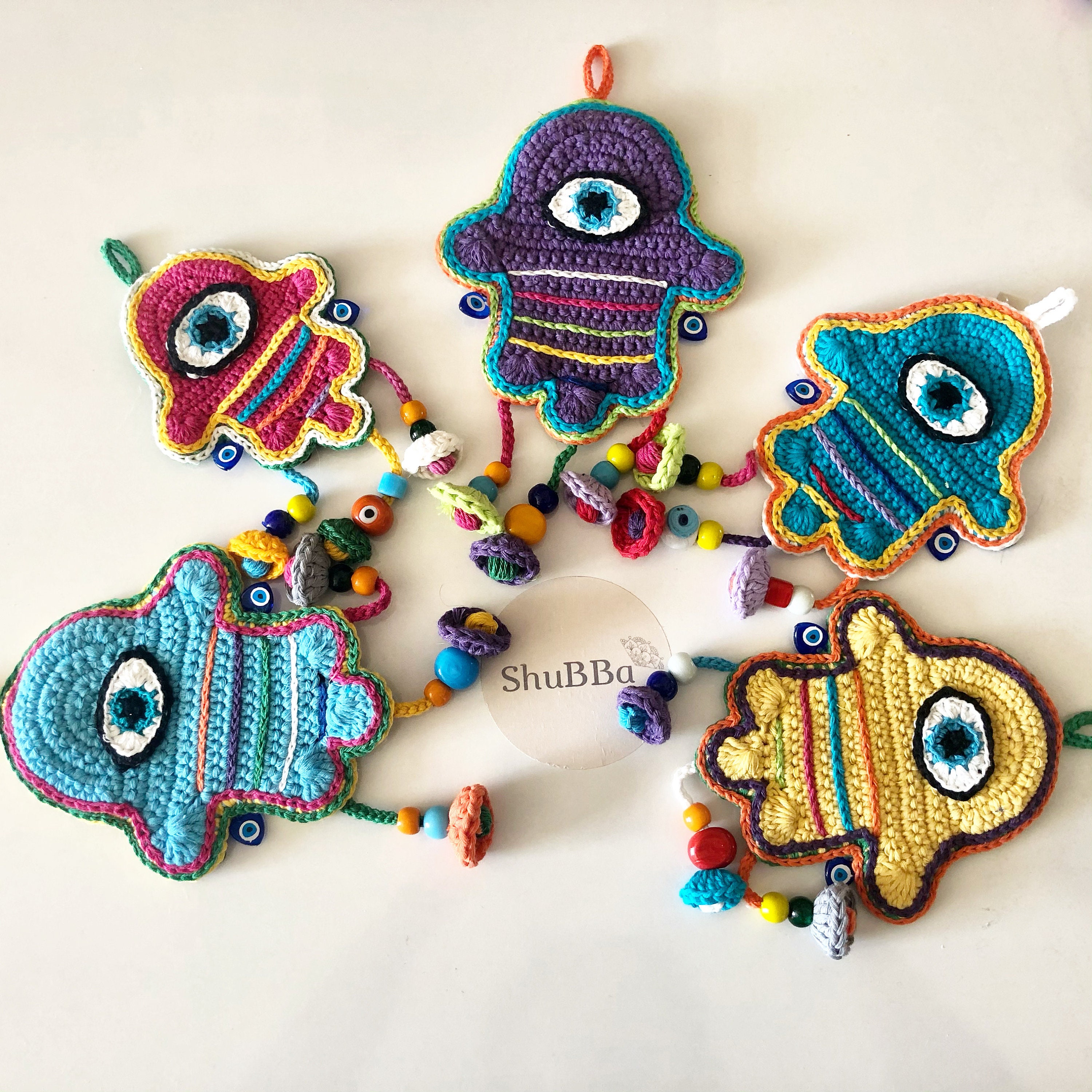 The Original Design of Our Brand, Unique Handmade Hamsa Amulet and Wall ...
