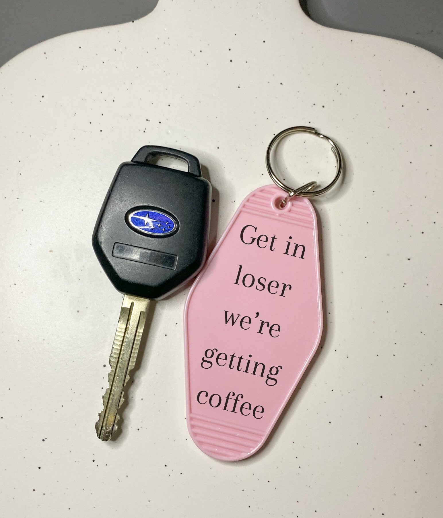 Retro Motel Keychain Cute Motel Key Personalized Keychain Motel ...