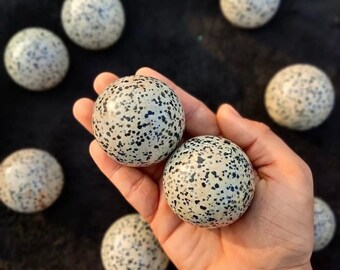 Dalmatian Jasper Sphere - Etsy