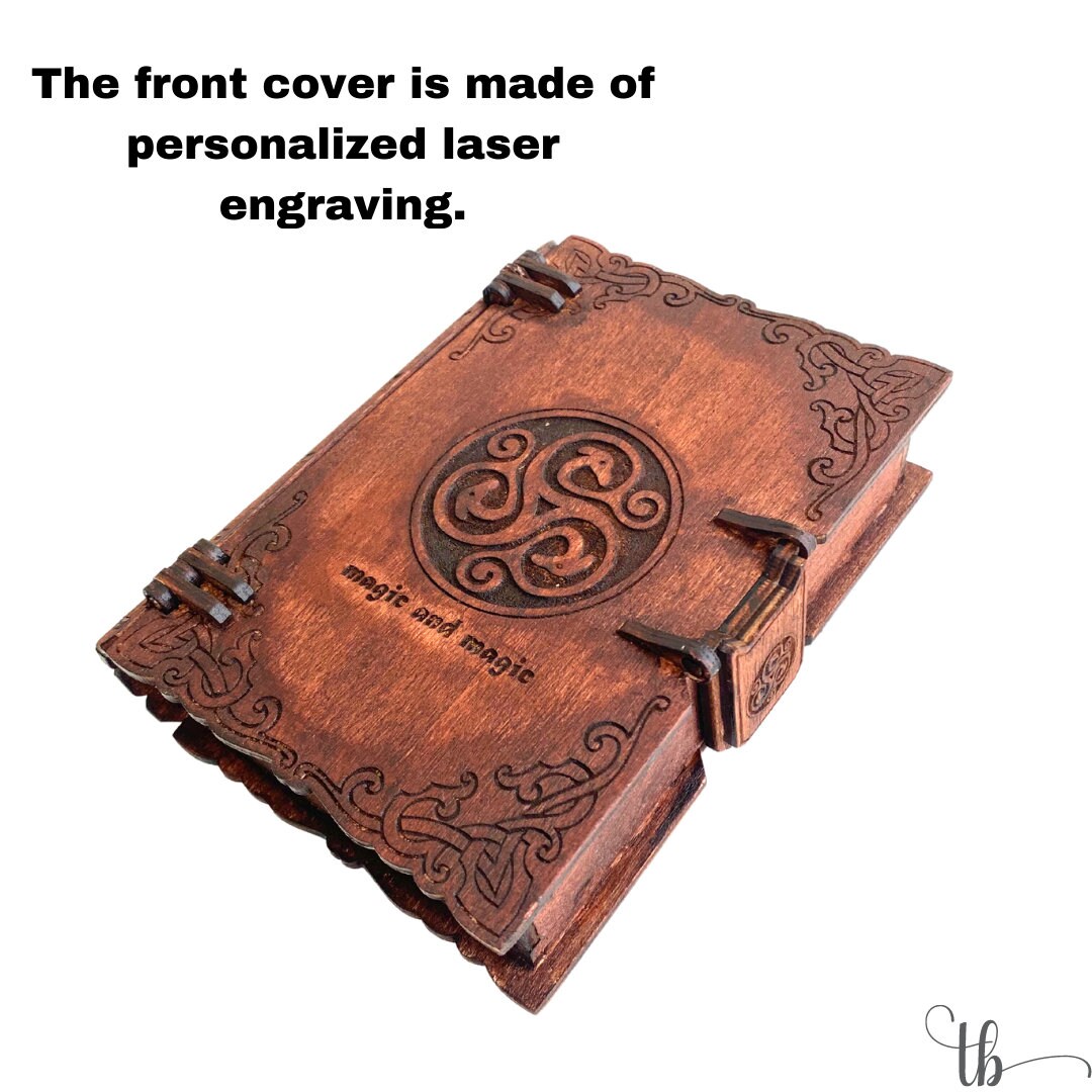 Custom Personalized Book Box Store Special Items Handmade Wooden Box 4 ...