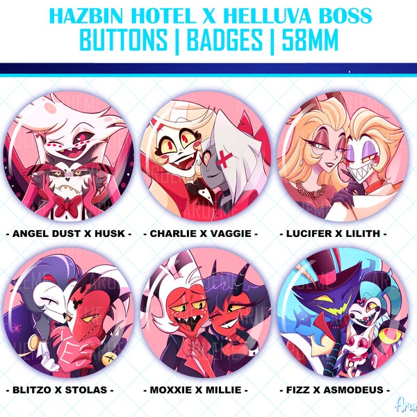 Asmodeus Hazbin Hotel - Etsy