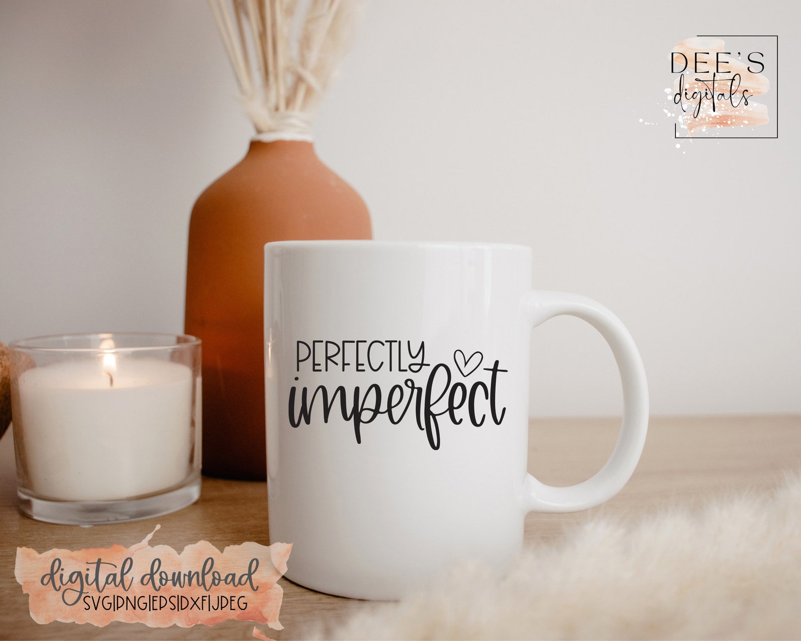 Perfectly Imperfect / Christian / Religious / Inspirational / Svg / Png ...