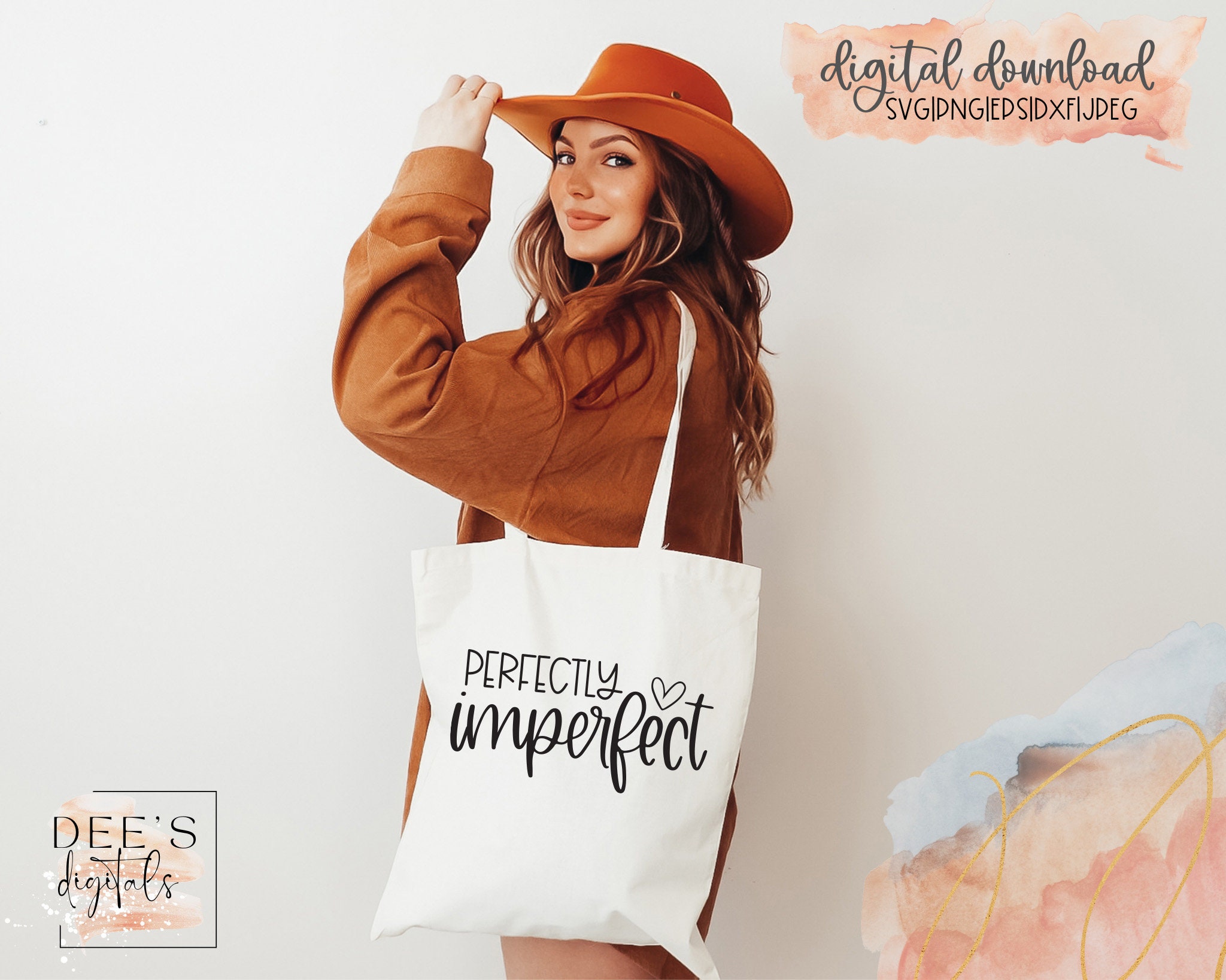 Perfectly Imperfect / Christian / Religious / Inspirational / Svg / Png ...