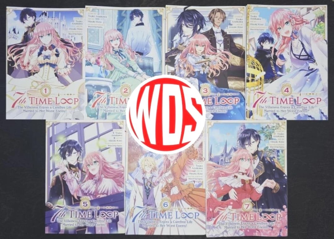7th Time Loop Vol 1-7 Manga English Full Set - EXPRESS - Etsy