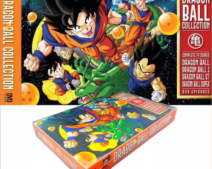 Anime DVD Dragon Ball Dbz Dbgt Dbs Movie Collection full Series DBZ ...
