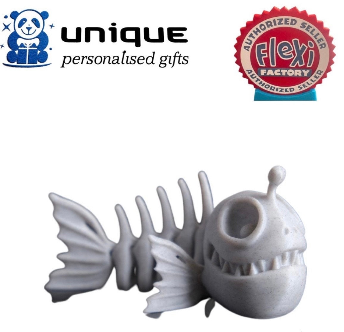 A 3d Printed Flexi Fish 3D Printed Fish Fidget Fish 3D Printed Desk Toy ...