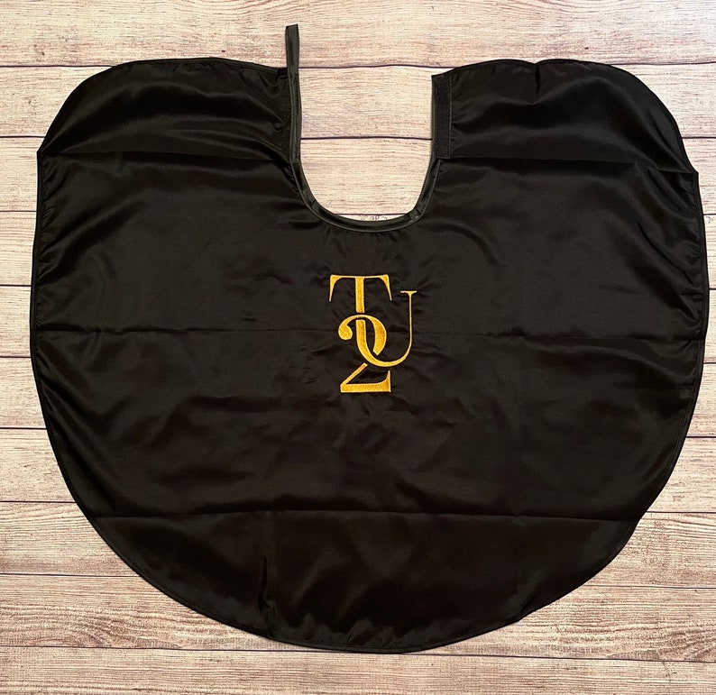 MUA, Personalized Custom Embroidered Makeup Cape , Makeup Bib, Make up ...