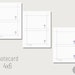 Printable 4x6 Note Card PDF Index Card Paper Note Cards Digital Note ...