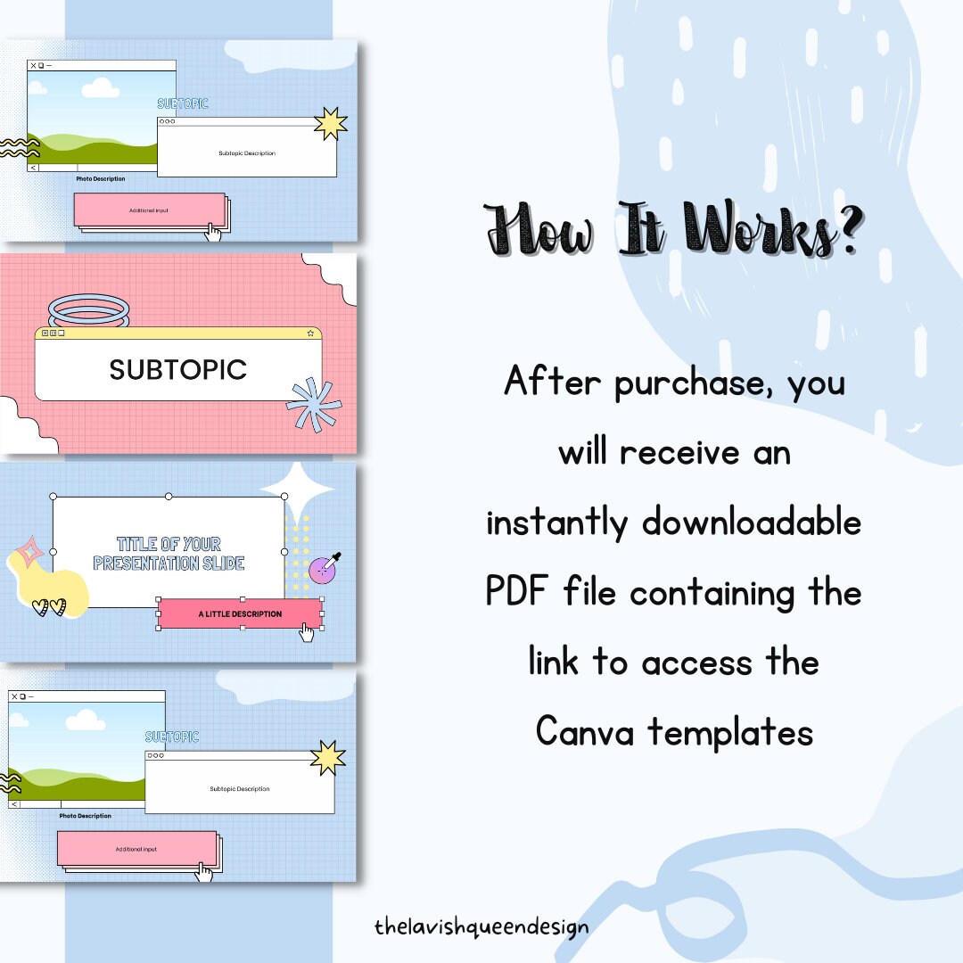 Minimal Pastel Presentation Template: 35 Canva Slide Decks (editable ...