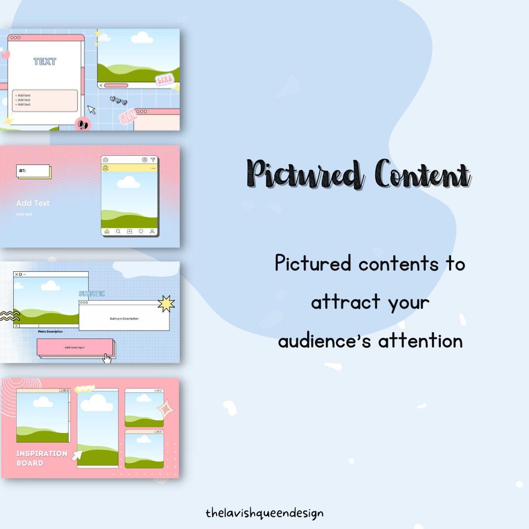 Minimal Pastel Presentation Template: 35 Canva Slide Decks (editable ...