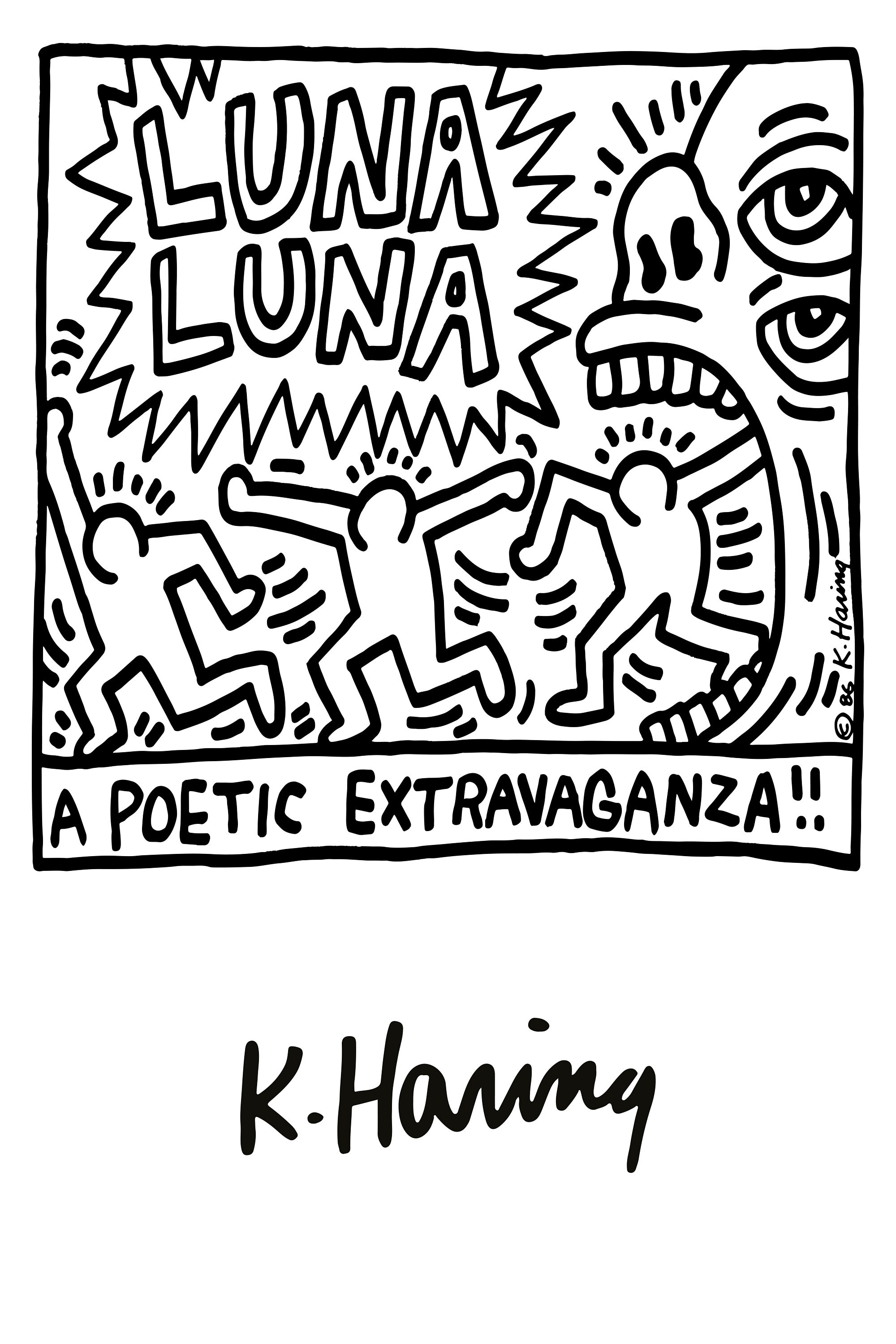 Keith Haring Pop Art Bundle 100 FINE ART PRINTS Digital Download Iconic ...