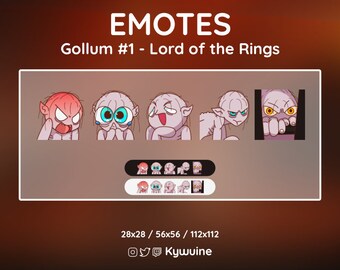 Gandalf From Lord of the Rings Pack Discord & Twitch Emotes - Etsy