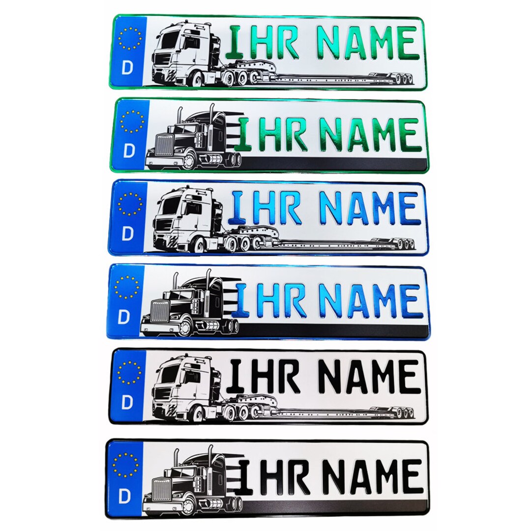 Truck Truck Driver Sign Name Plate Name or Text Fun Sign Fun Sign ...
