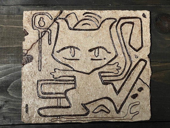 Ancient Mew Tablet - Etsy