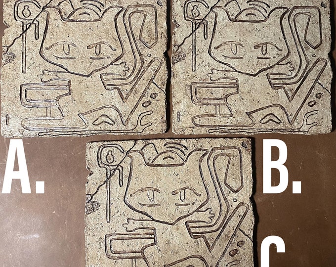 Ancient Mew Carving 8x8 Pokémon Framed Wall Decor - Etsy