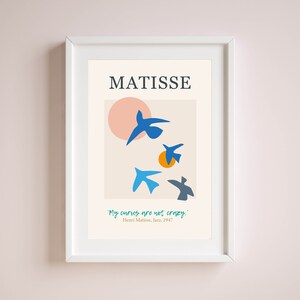Matisse | Matisse Cut Outs Birds, Matisse Print, Matisse Exhibition ...