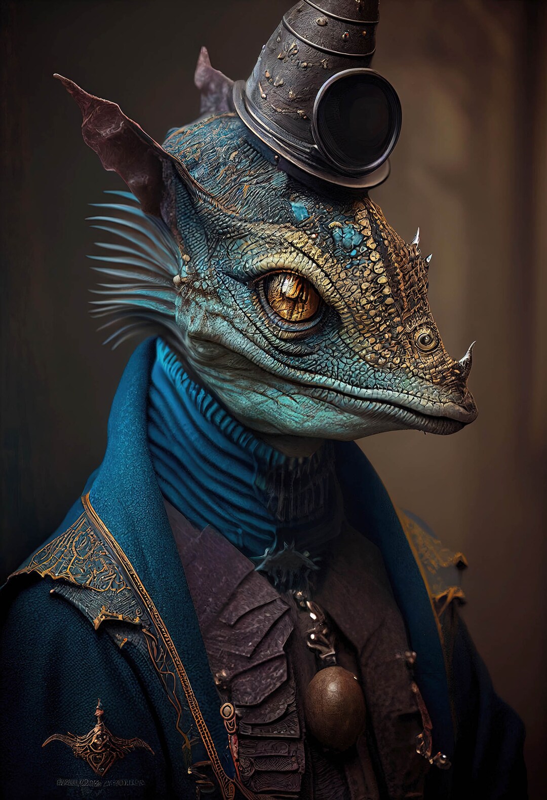 Victorian Gothic Steampunk Animals and Creatures Art, Victorian Alien ...