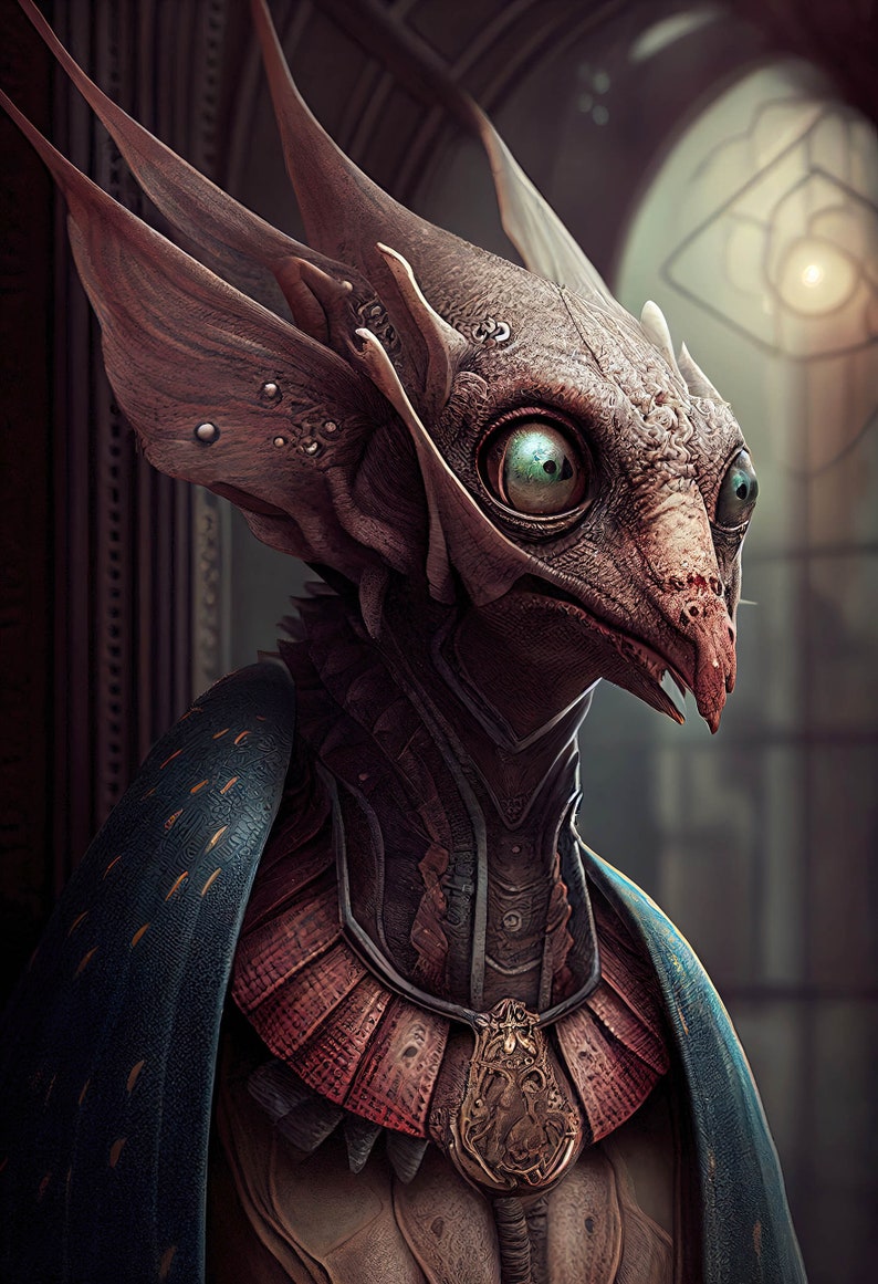 Victorian Gothic Steampunk Animals and Creatures Art, Victorian Alien ...