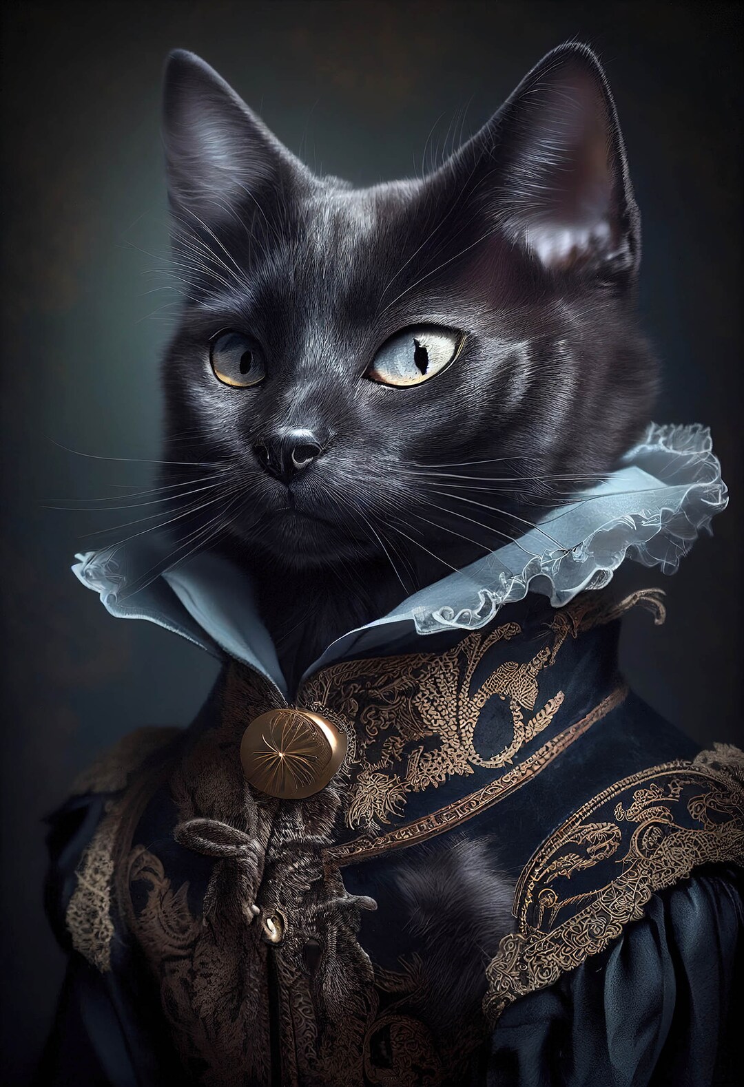 Victorian Gothic Steampunk Animals and Creatures Art, Victorian Black ...