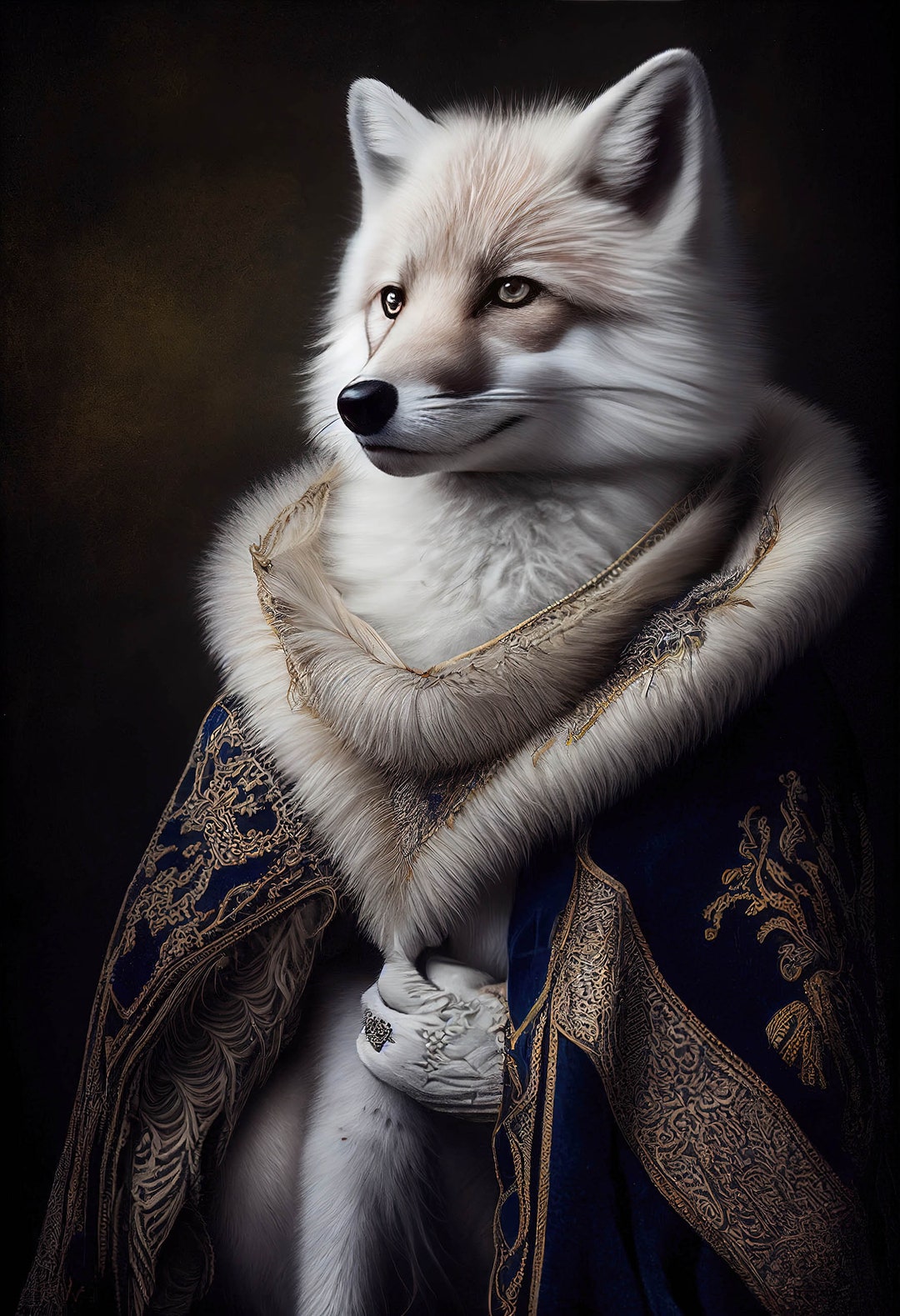 Victorian Gothic Steampunk Animals and Creatures Art, Victorian King ...