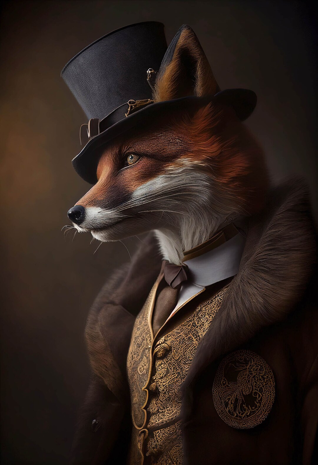 Victorian Gothic Steampunk Animals and Creatures Art, Victorian British ...