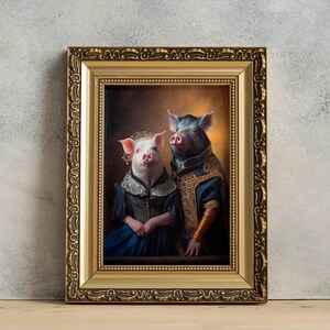 Victorian Gothic Steampunk Animals and Creatures Art, Victorian Pig ...