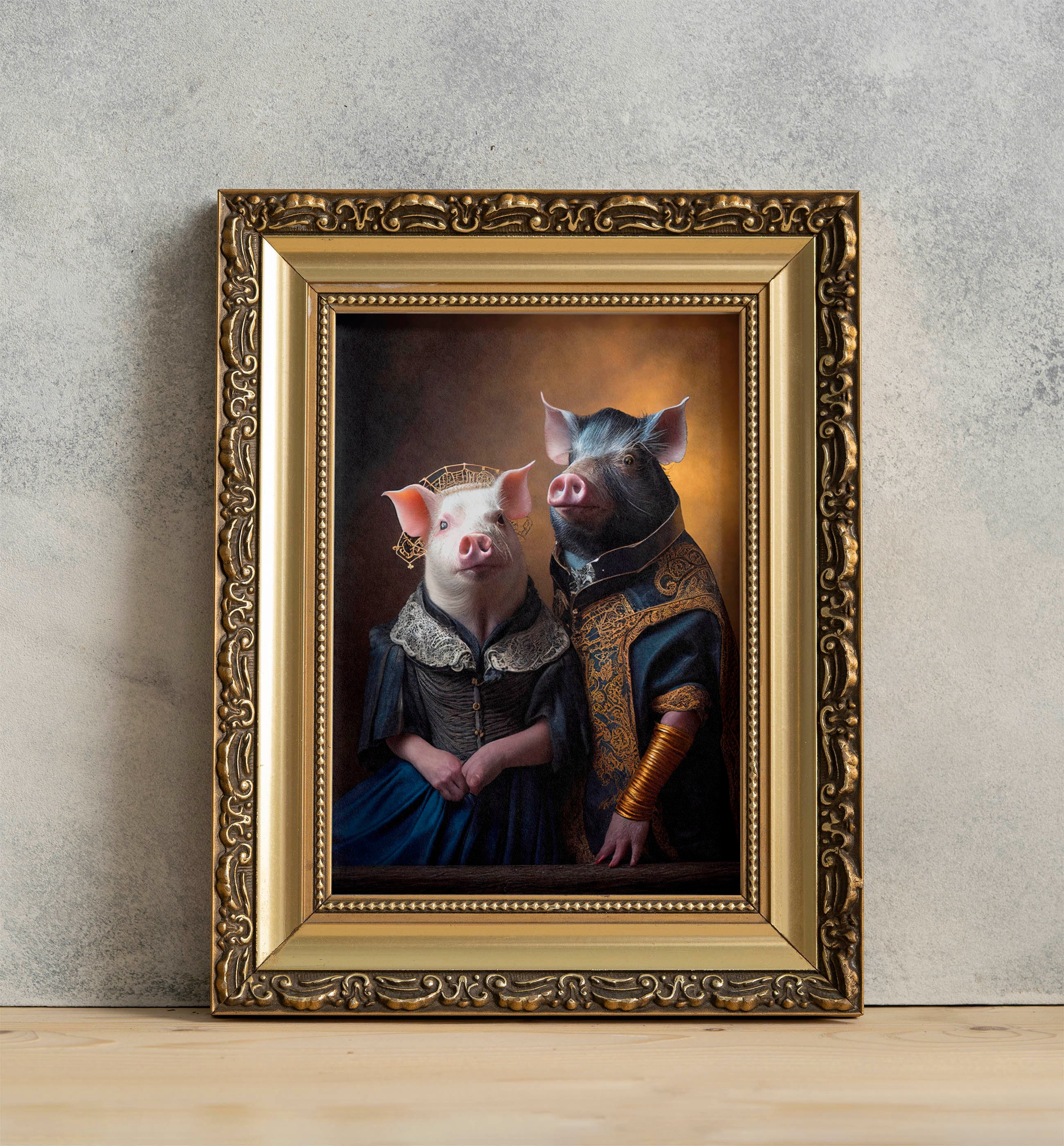 Victorian Gothic Steampunk Animals and Creatures Art, Victorian Pig ...