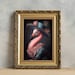 Victorian Gothic Steampunk Flamingos Art, Victorian Flamingo Ai Art ...